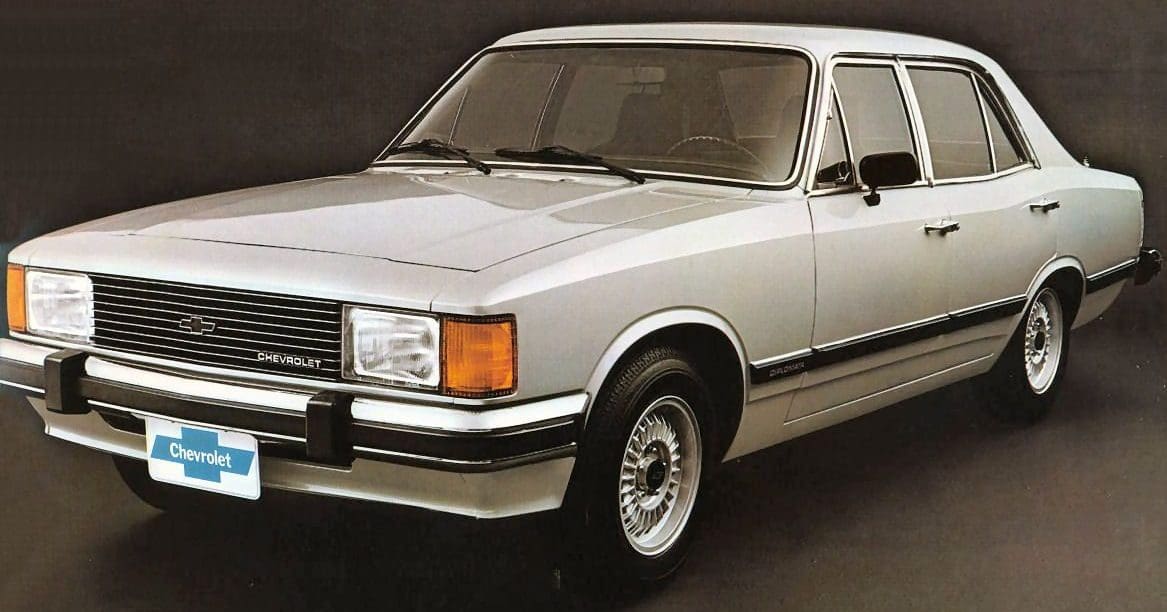 GM Opala Diplomata 1980: o primeiro ano do luxo de diplomata - Carros e ...